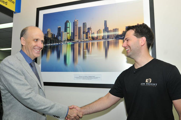 Donating Artwork to the Princess Alexandra Hospital in Brisbane - Jon ...