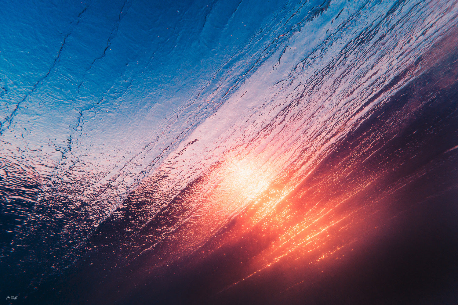 Lines of Colour | Abstract Ocean Art – Jon Wright Photography ...