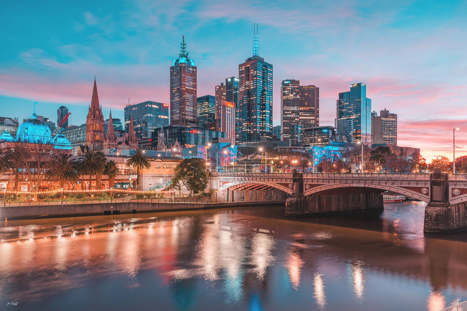 Melbourne Wall Art Print | Fine Art Photography – Jon Wright ...