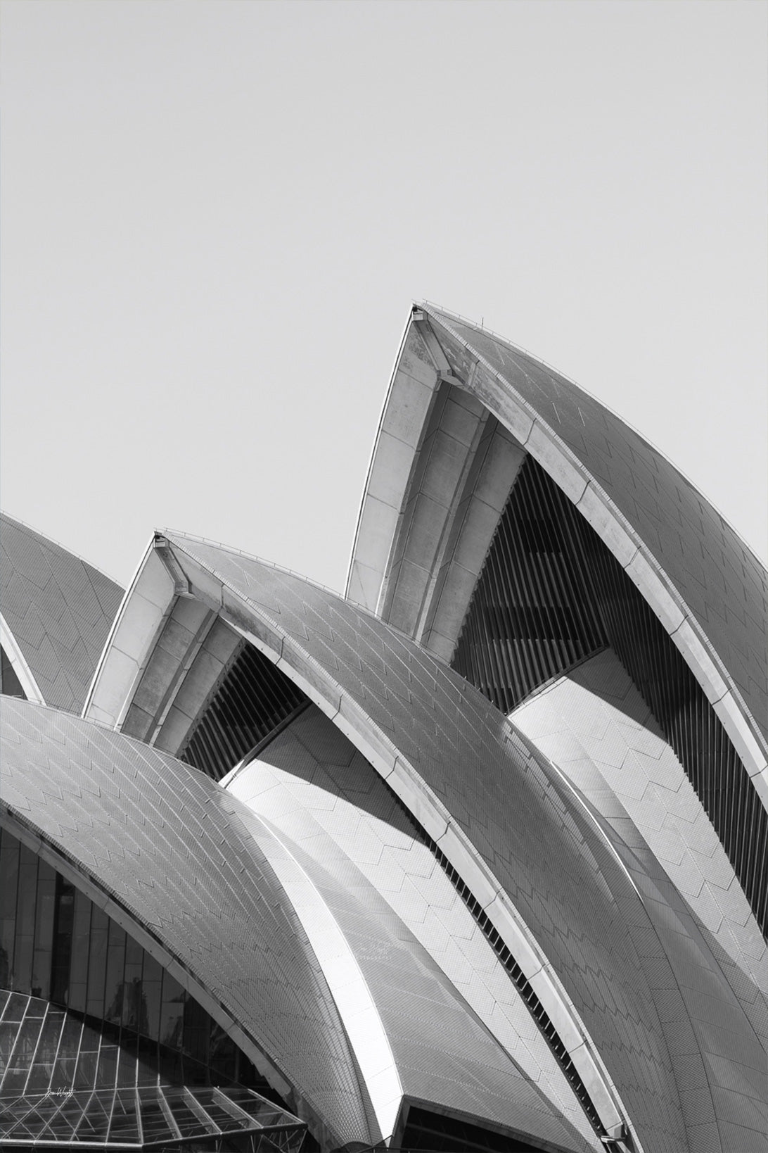 Sydney Opera House Shells | Sydney Art Gallery – Jon Wright Photography ...